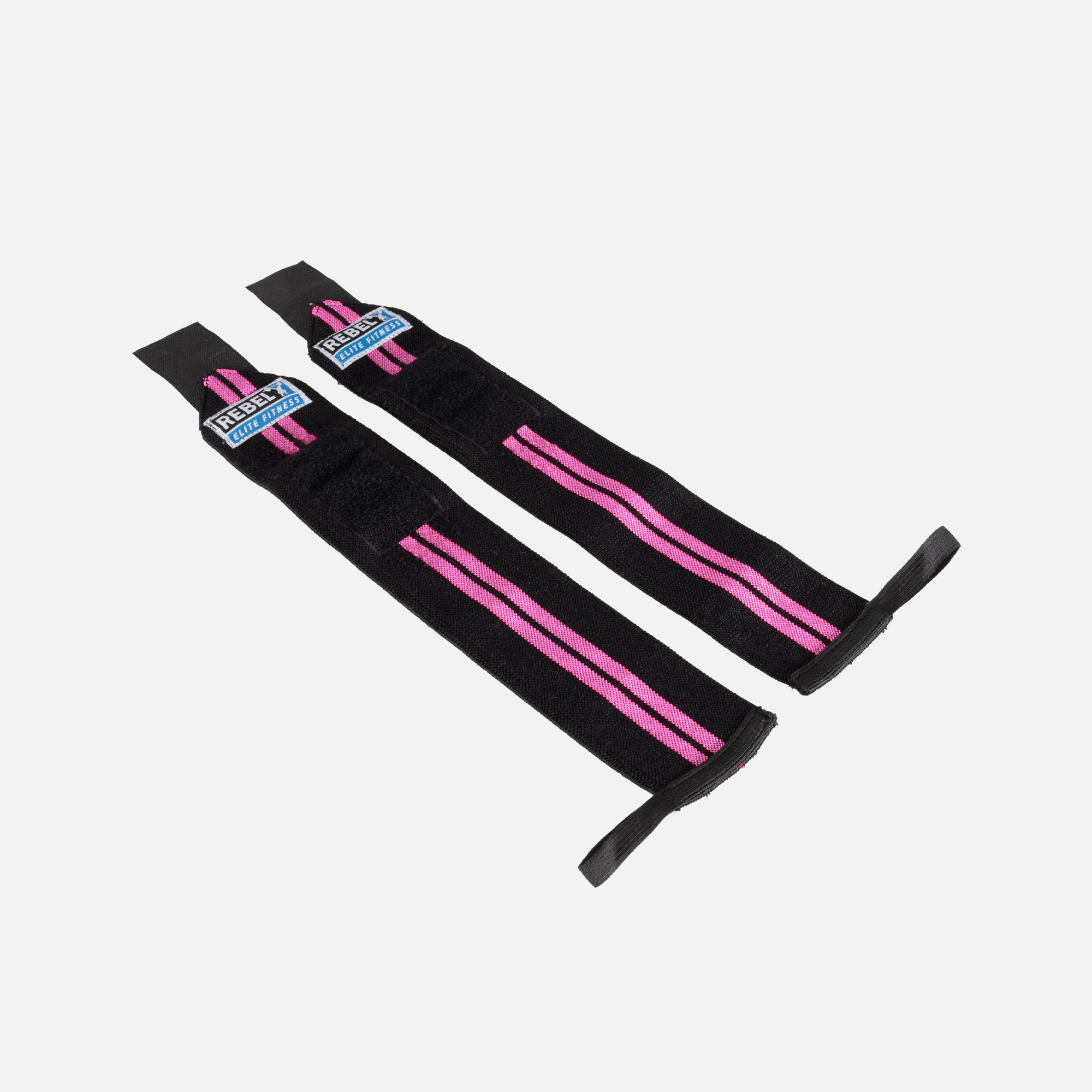 REBEL Wrist Wraps Pink and Black - REBEL Store