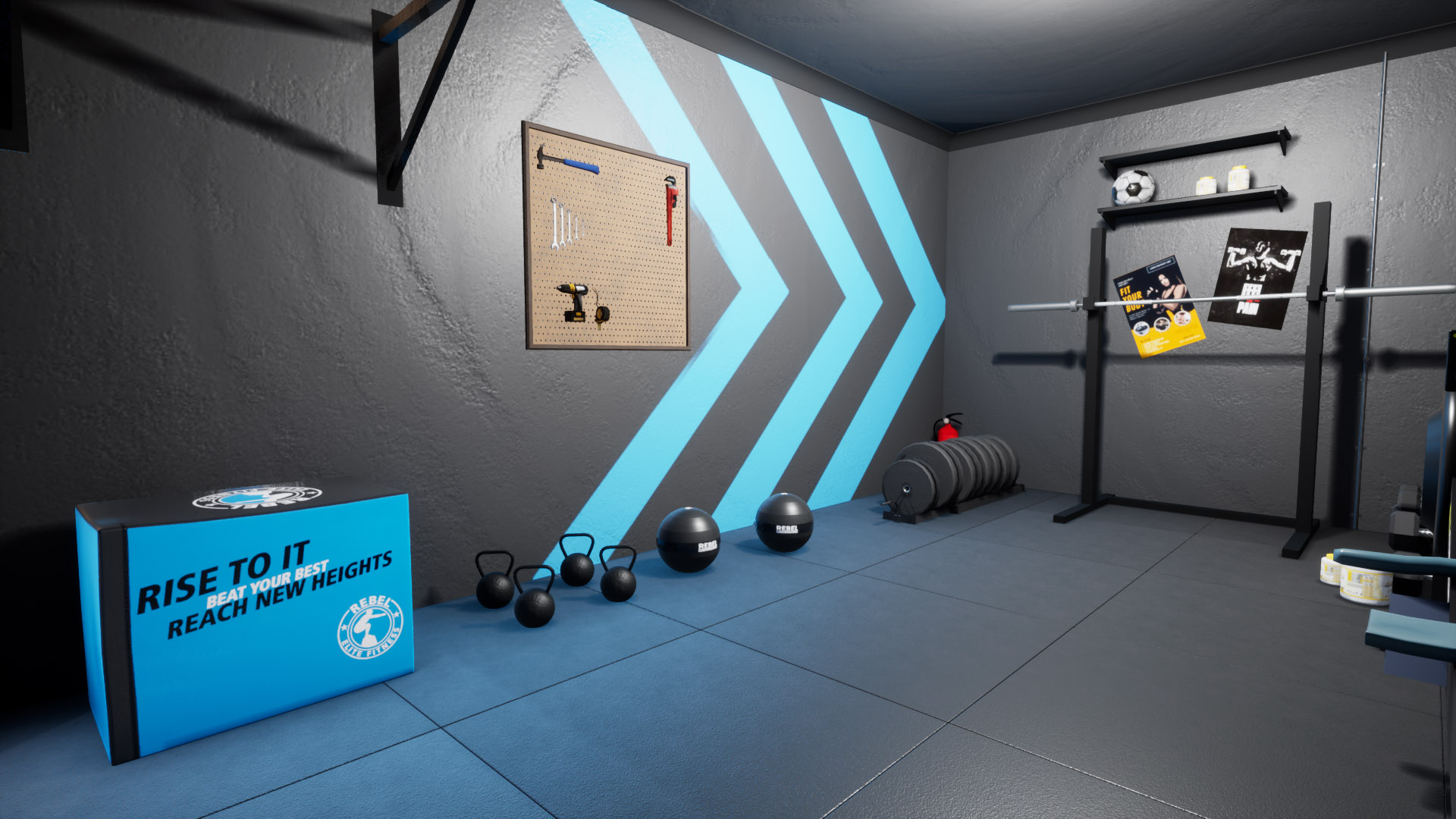 Rebel Gym Design - REBEL Store