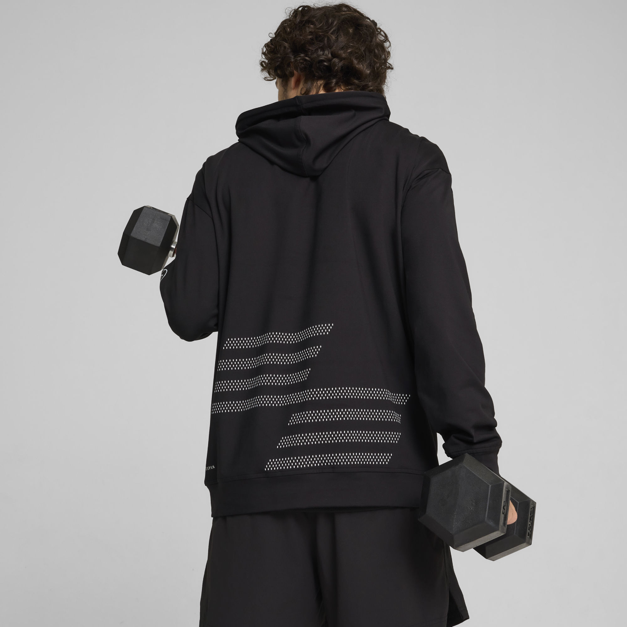 PUMA x HYROX Studio Men’s Hoodie Black - REBEL Store