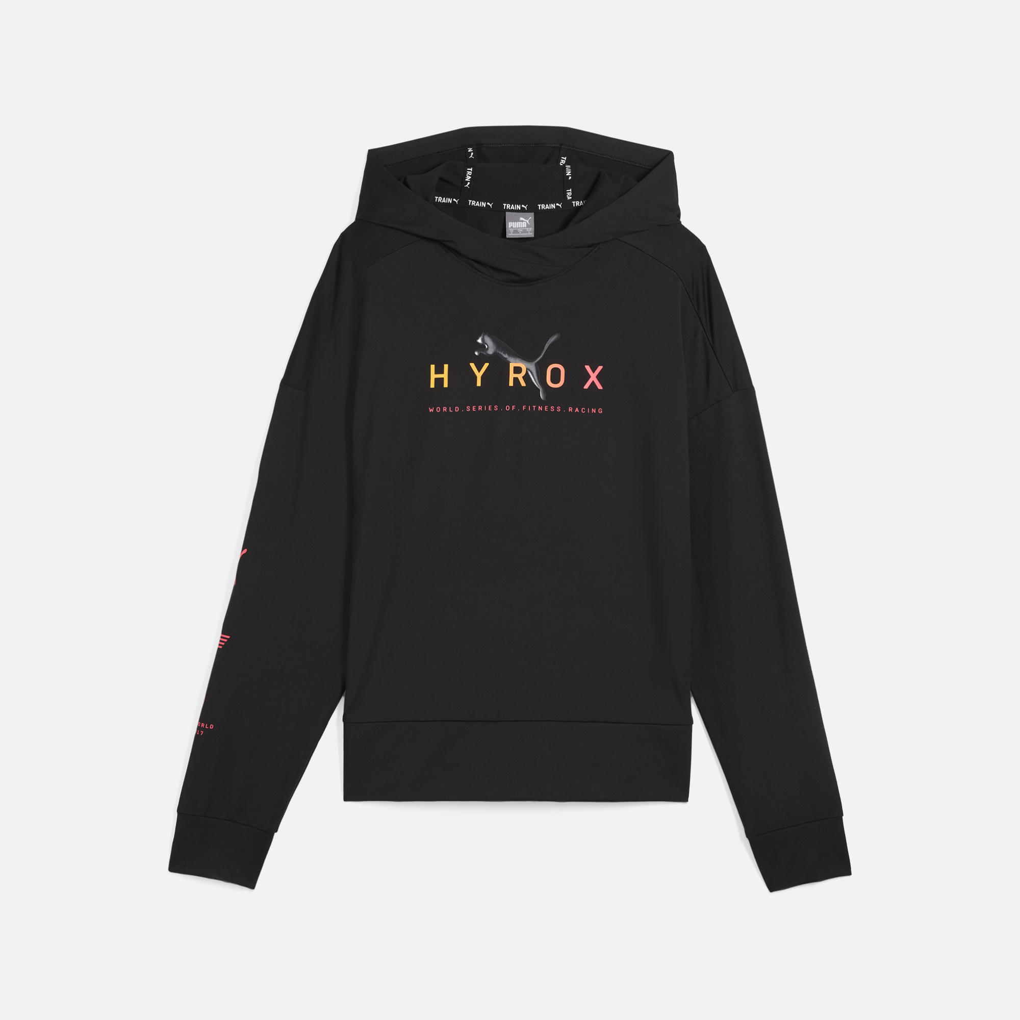 PUMA x HYROX Cloudspun Women's Hoodie Black - REBEL Store