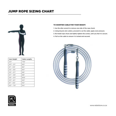 REBEL Heavy AF Training Jump Rope - REBEL Store