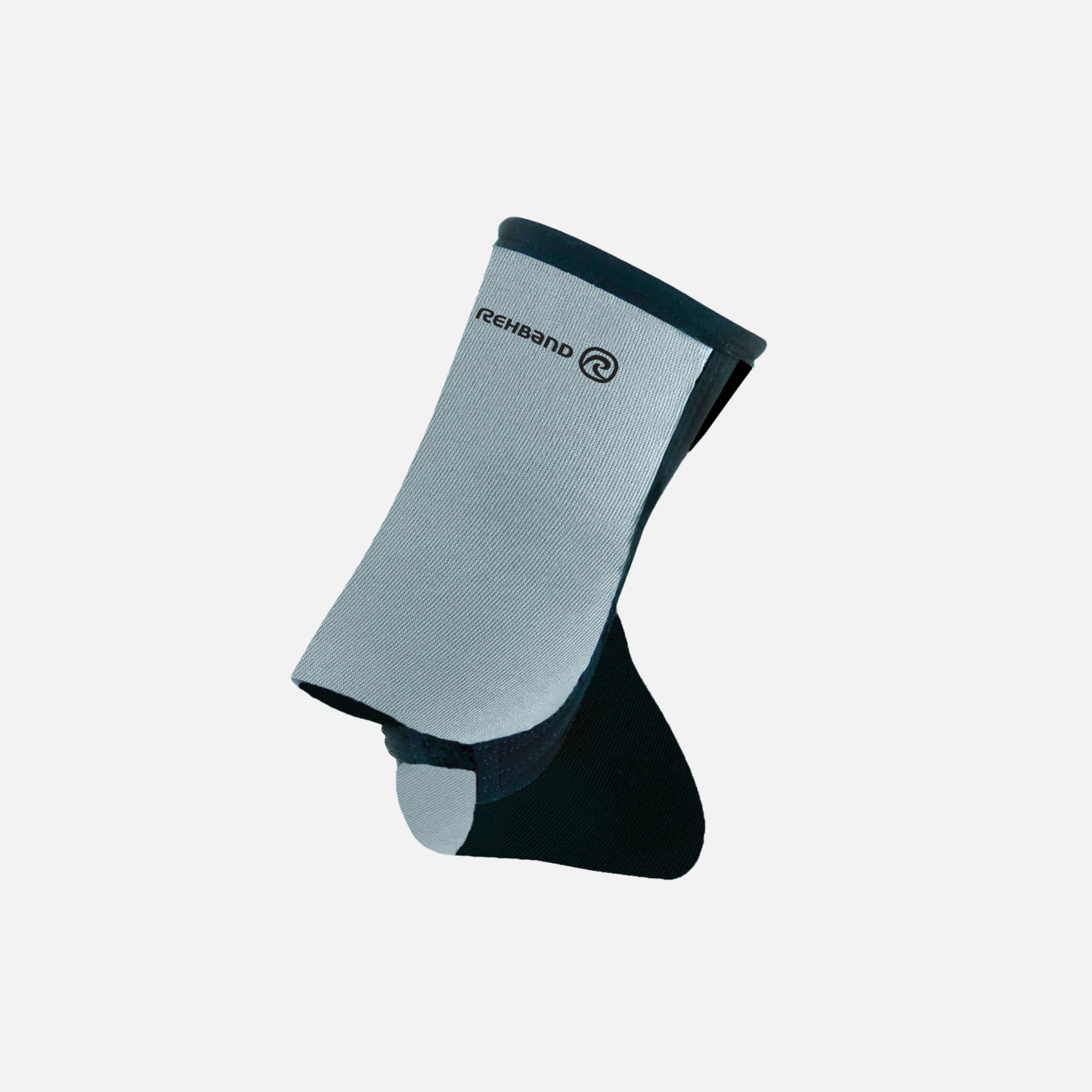Rehband Basic Line Ankle Support 3mm Grey/Black - REBEL Store