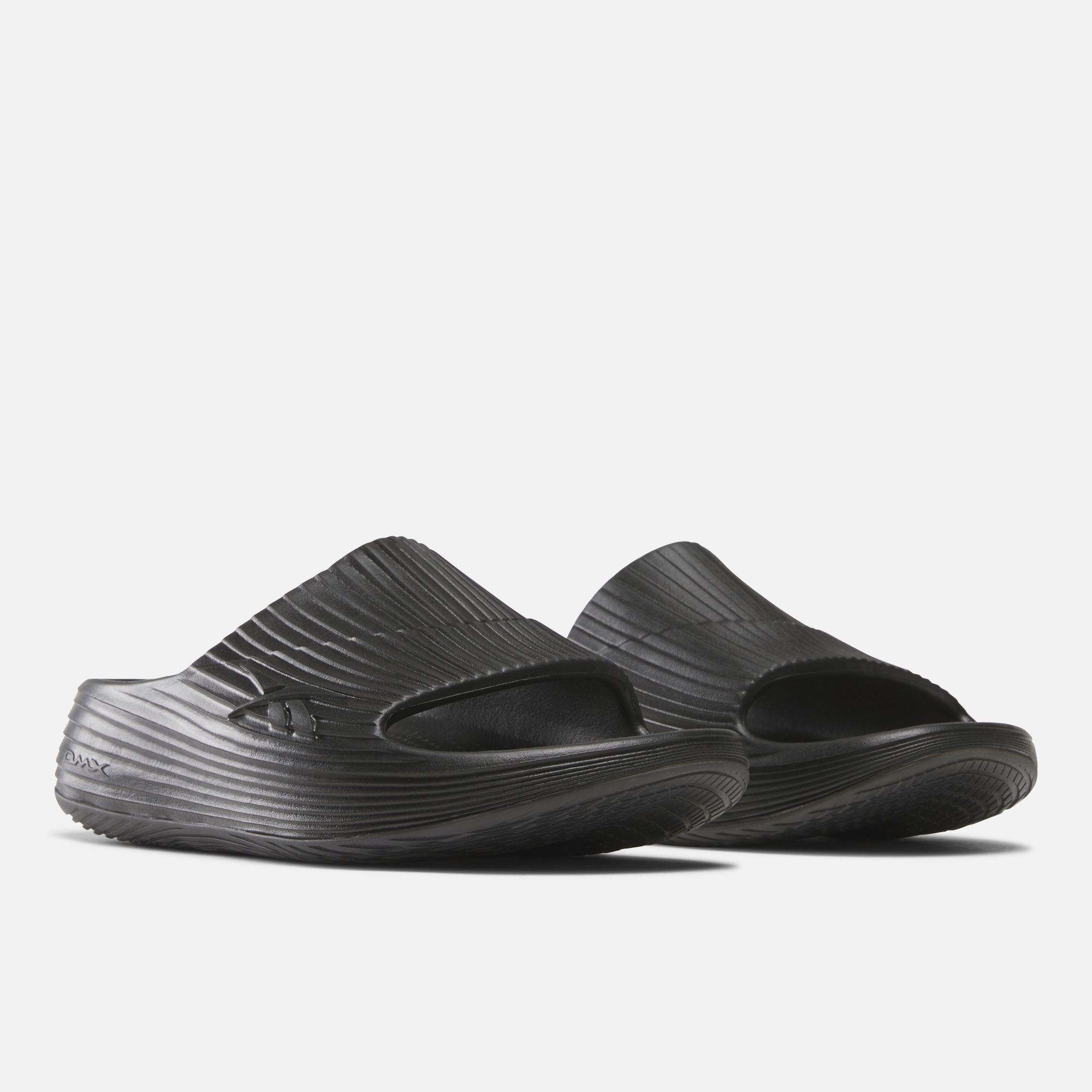Reebok DMX Recovery Slides Black - REBEL Store
